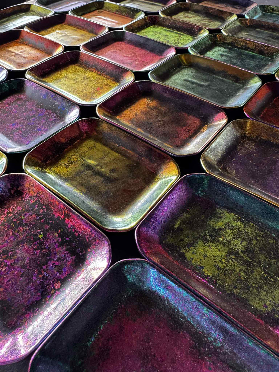 Dark Particle Magnetic Trays – Hanna Woodworking