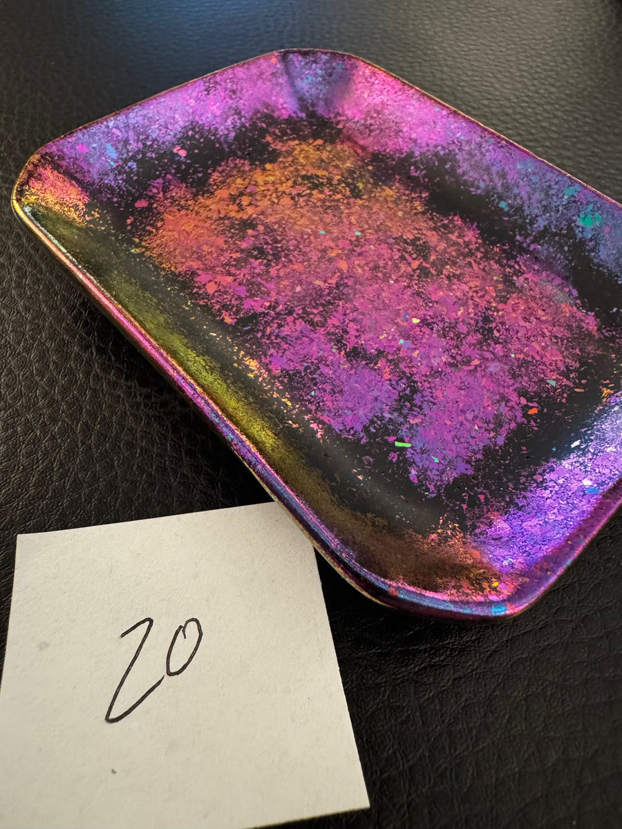 Dark Particles Magnetic Tray – Hanna Woodworking